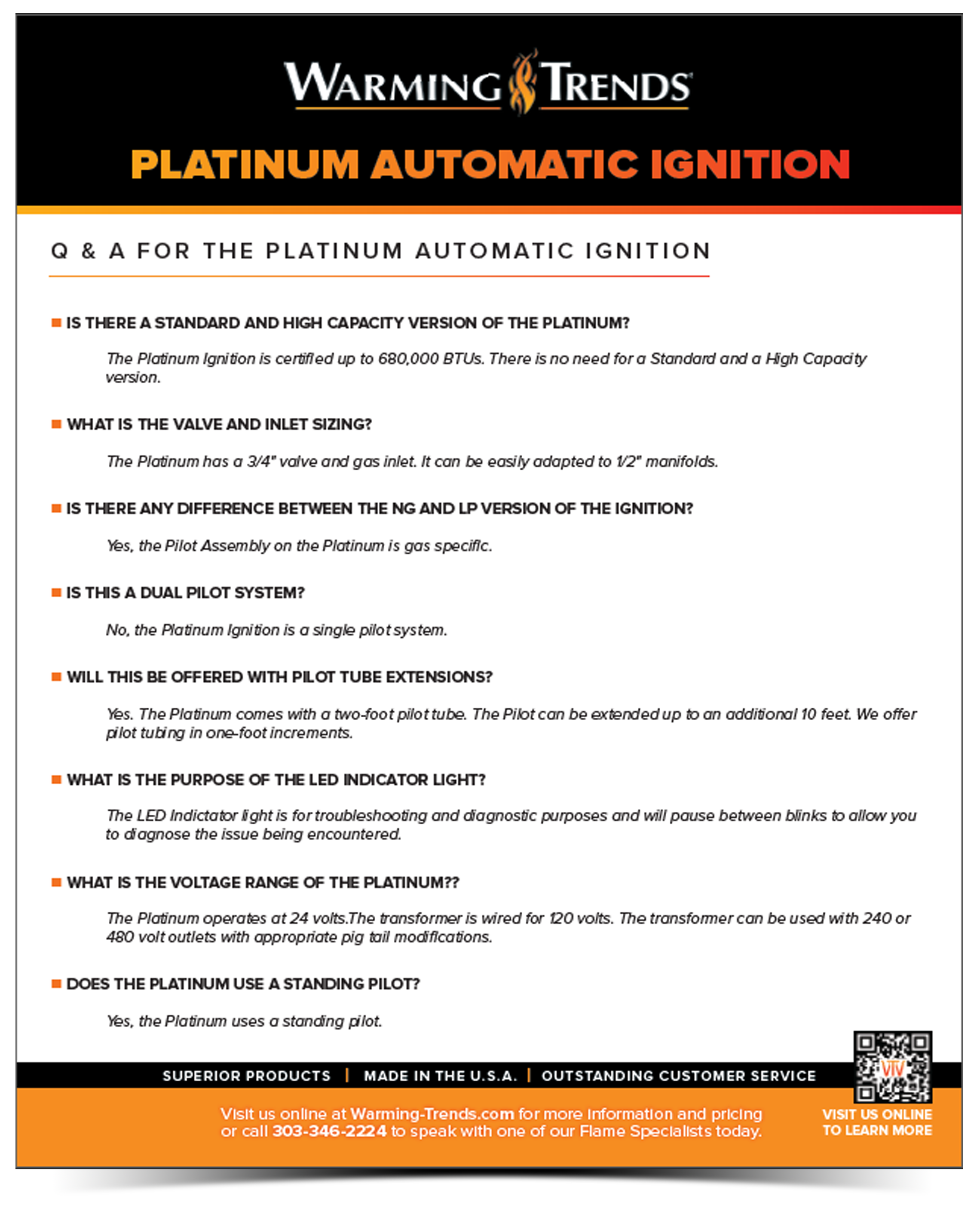 Platinum Ignition System
